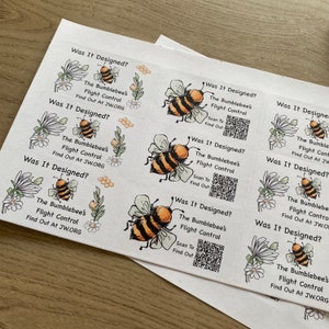 JW Stickers Jw.org Was It Designed - Bumblebee - Etsy