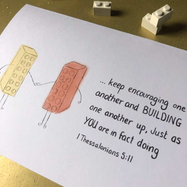 JW Keep Encouraging One Another Card - Etsy UK