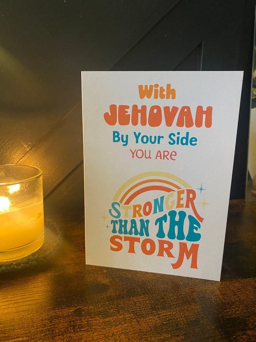 Jw With Jehovah You Are Stronger Than the Storm - Etsy