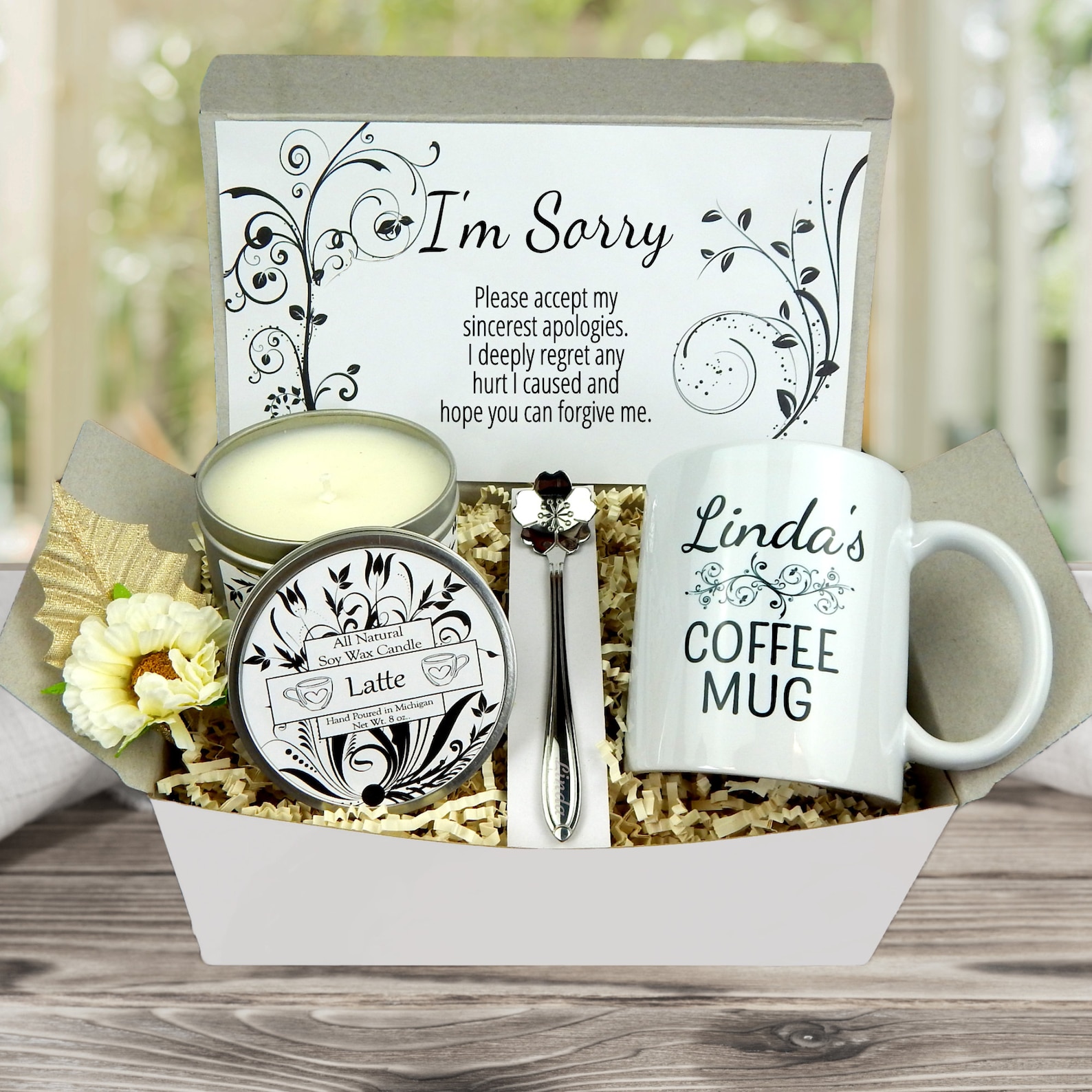 I'm Sorry Gift - Gift to Apologize - Apology Gift Basket - Thoughtful ...
