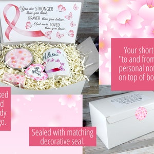 Breast Cancer Gift Basket Breast Cancer Gift Box | Etsy