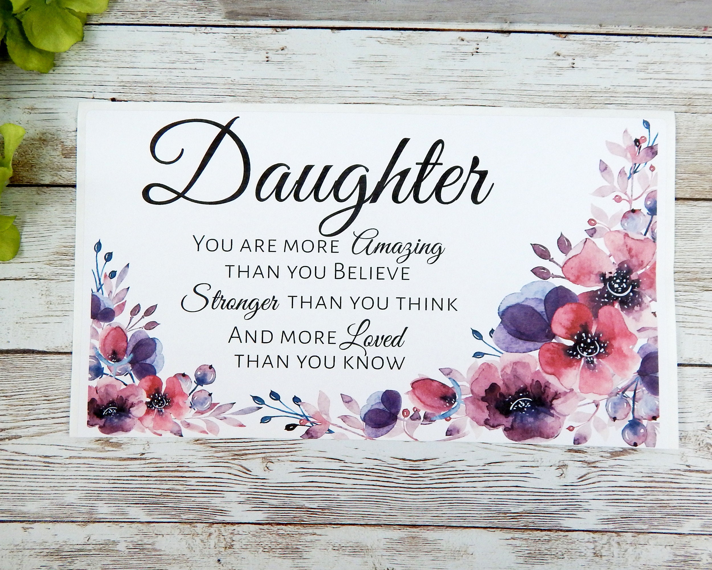 Daughter Gifts From Mother Unique Gifts For Daughters | Etsy