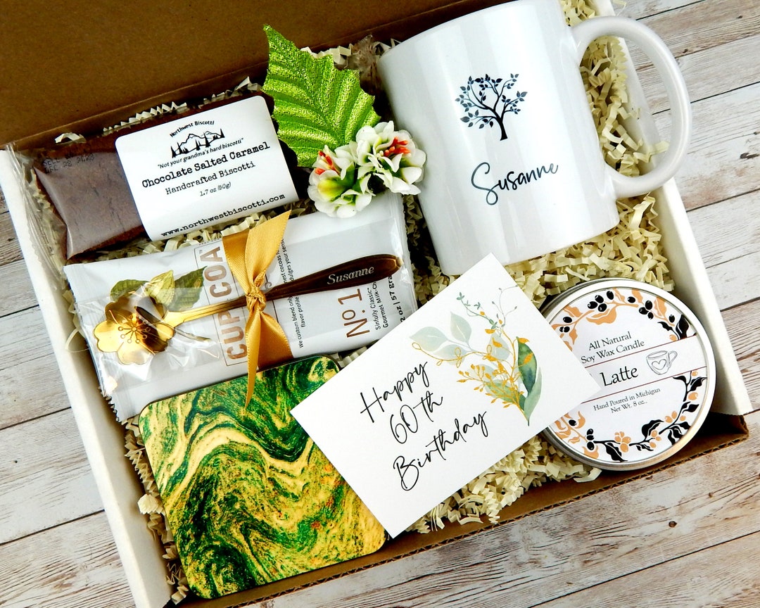 60th Birthday Gift Box 60th Self-care Gift Box - Etsy