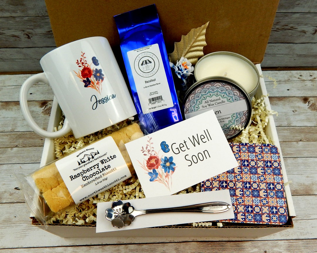 Get Well Soon Care Package Sick Friend Care Package Gell - Etsy