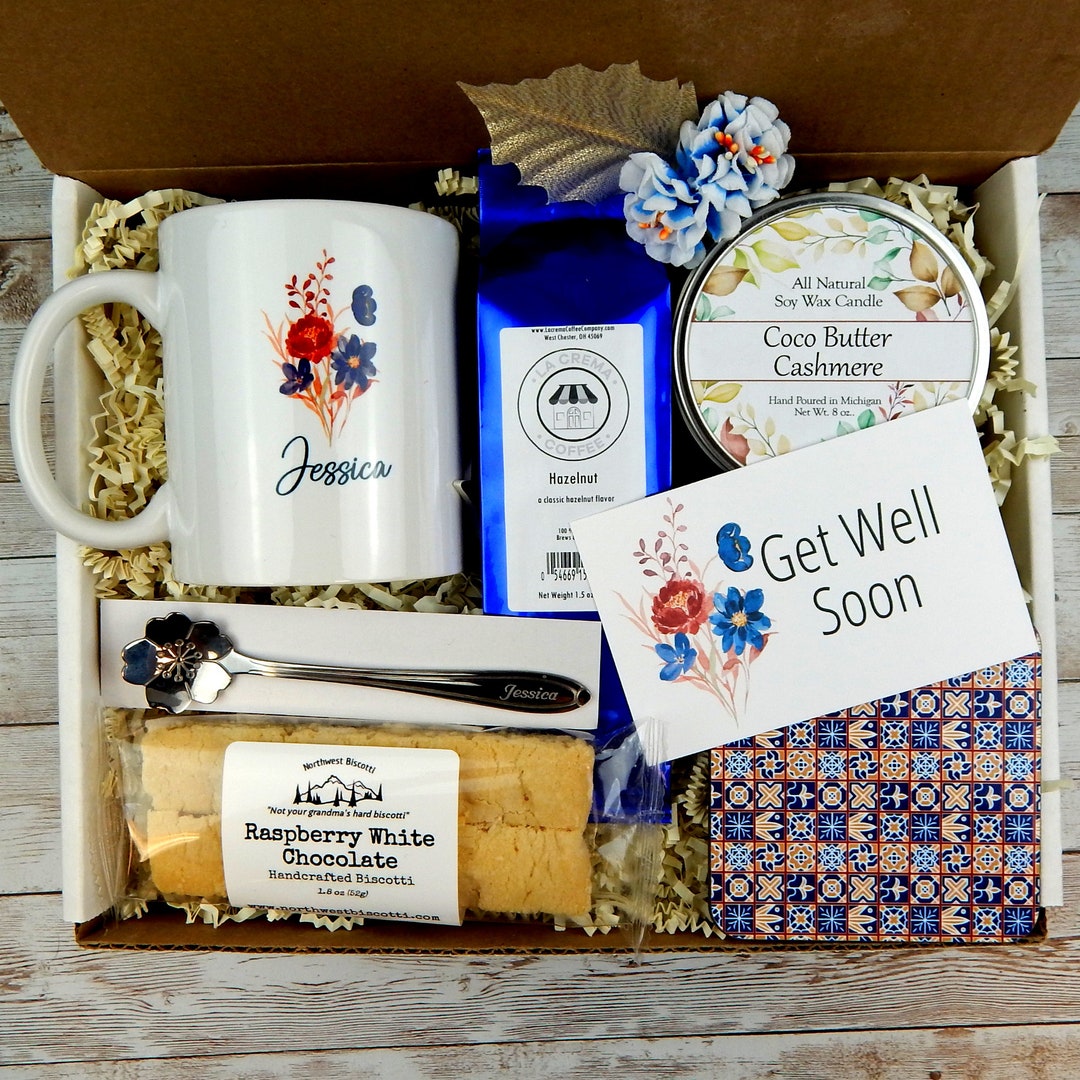 Get Well Soon Care Package Sick Friend Care Package Gell - Etsy