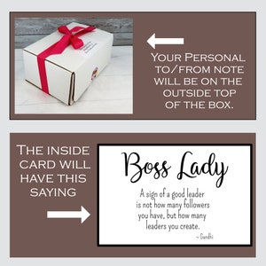 Boss Lady Gift - Boss's Day Gift Idea - Personalized Gift for Boss ...