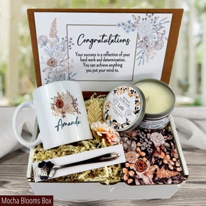 Congrats Gift Basket for Women - Personalized Congratulations Gift ...