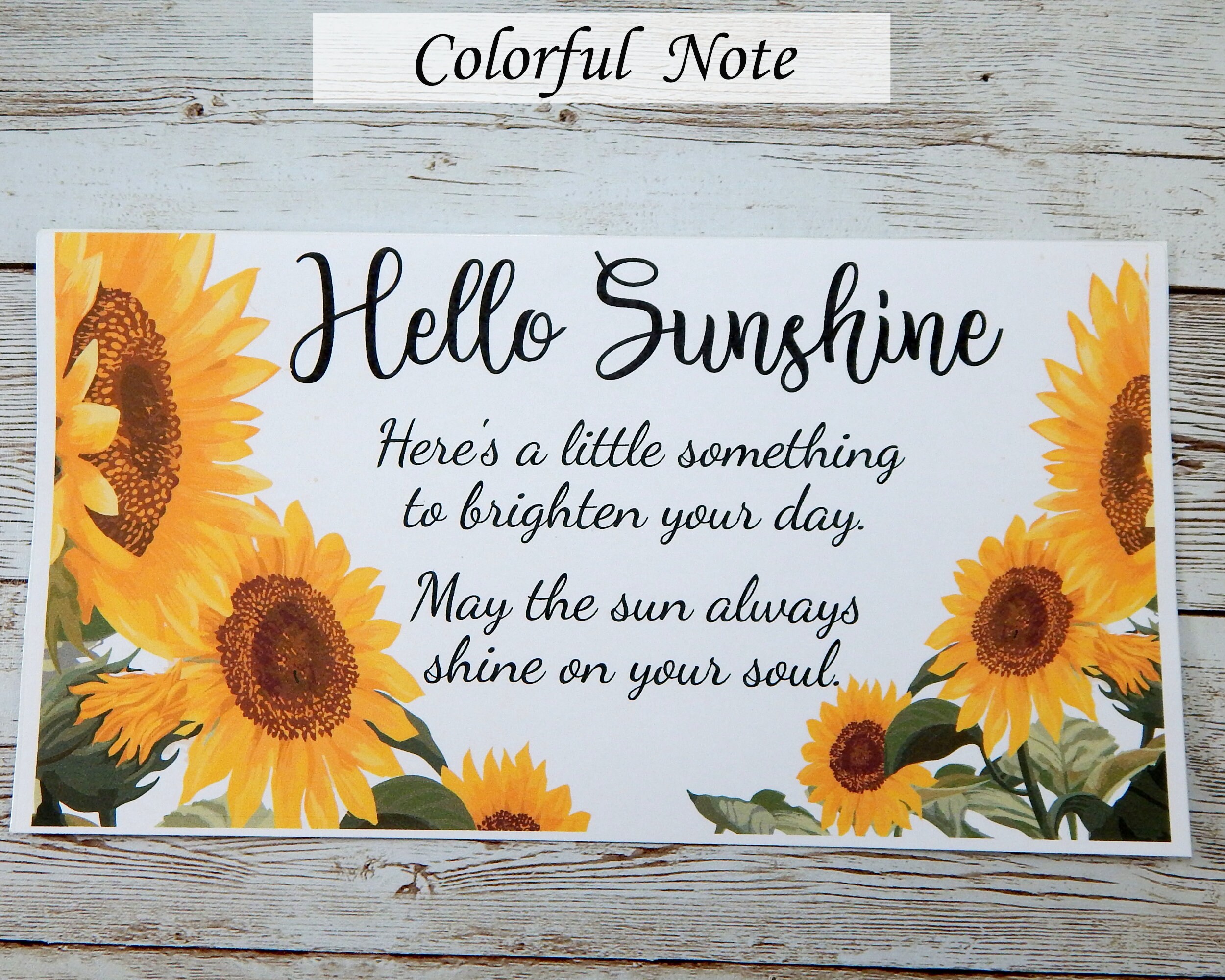 Hello Sunshine Gift Box Personalized Sunshine Box Sunshine - Etsy
