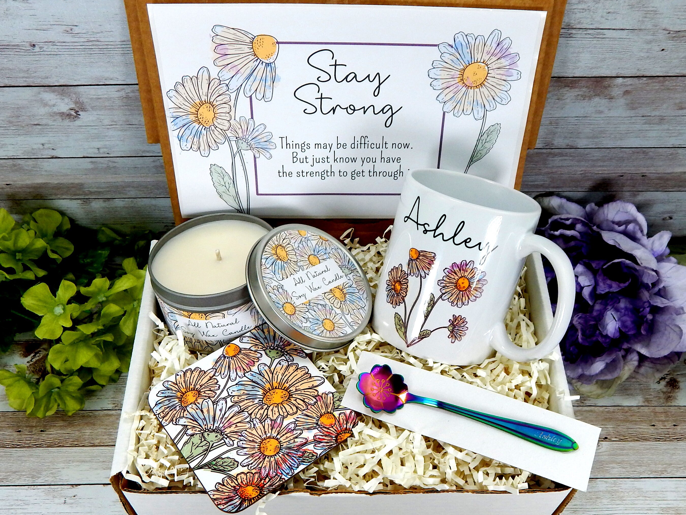 Personalized Gift for Encouragement With Coffee Mug Stay - Etsy