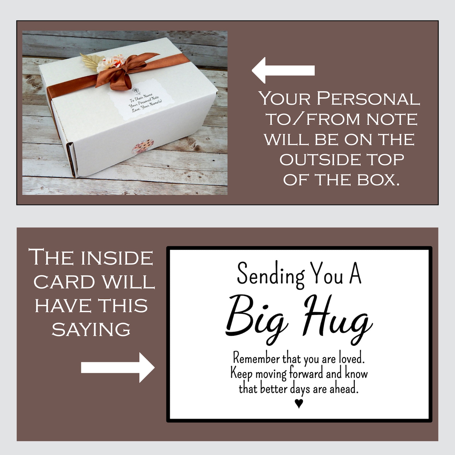 Sending Hugs Care Package - Sending You A Big Hug in a Mug Gift Box ...
