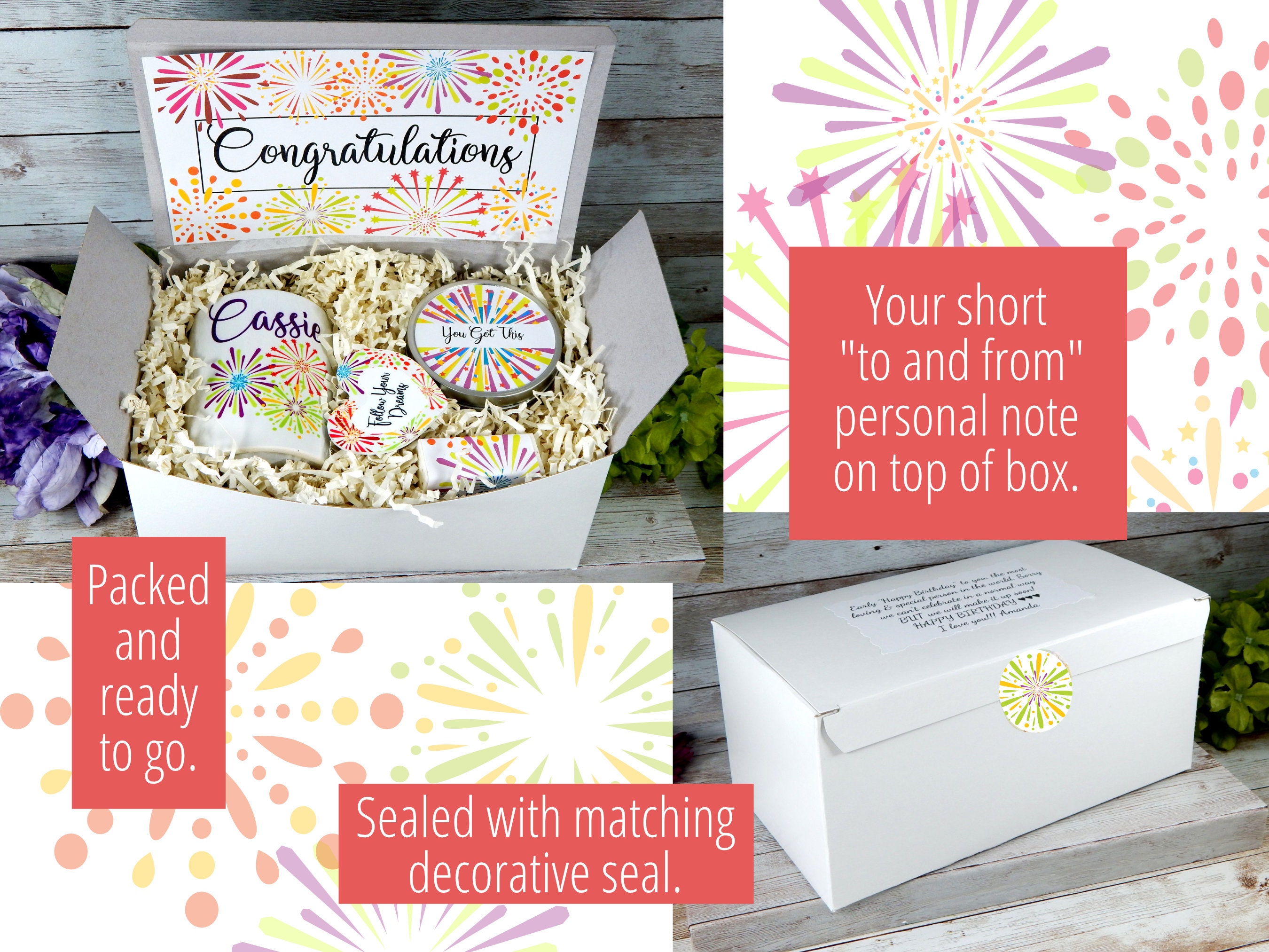 Congratulations Gift Box Gifts for Congratulating New Job - Etsy