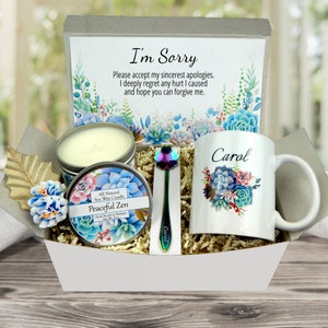 I'm Sorry Gift - Gift to Apologize - Apology Gift Basket - Thoughtful ...