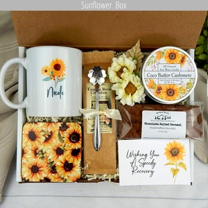 Surgery Recovery Care Package for Her, Personalized Recovery Gift ...