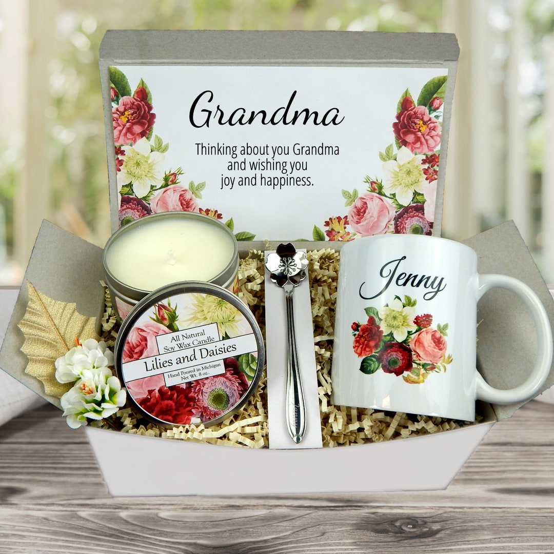Gift for Grandma - Grandmother Gift Box - Nana Gifts - Personalized ...