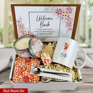 Welcome Back Gift Basket - Personalized Gift for Someone Coming Back ...