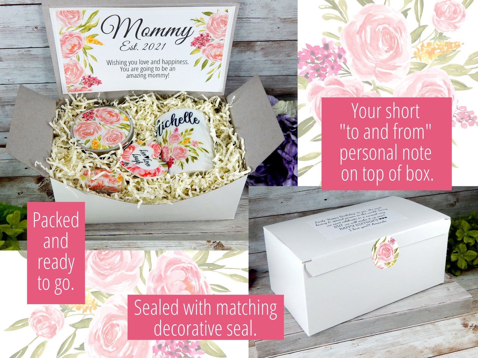 Expectant Mother Gift Basket New Mom Gifts Pregnancy Gift - Etsy