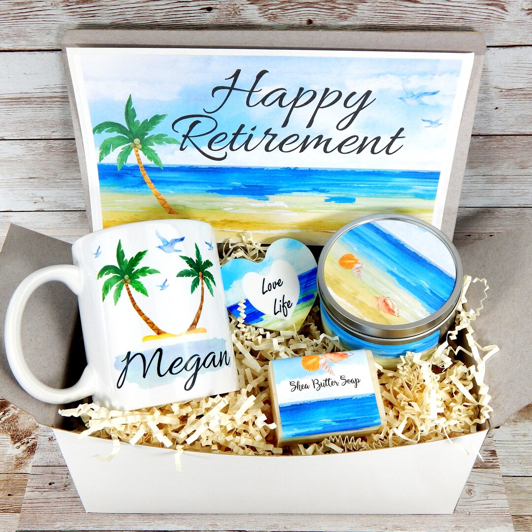Beach Themed Retirement Gifts for Women Personalized - Etsy