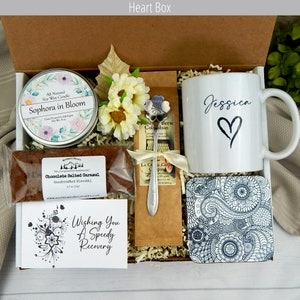 Surgery Recovery Care Package for Her, Personalized Recovery Gift ...