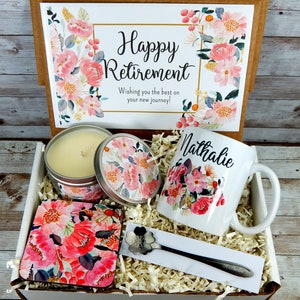 Retirement Gift Box Retirement Gift Basket With Personalized - Etsy