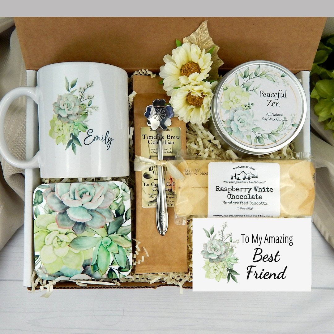 Gift for Best Friend - Friendship Gift Basket - Besties Birthday Gift ...