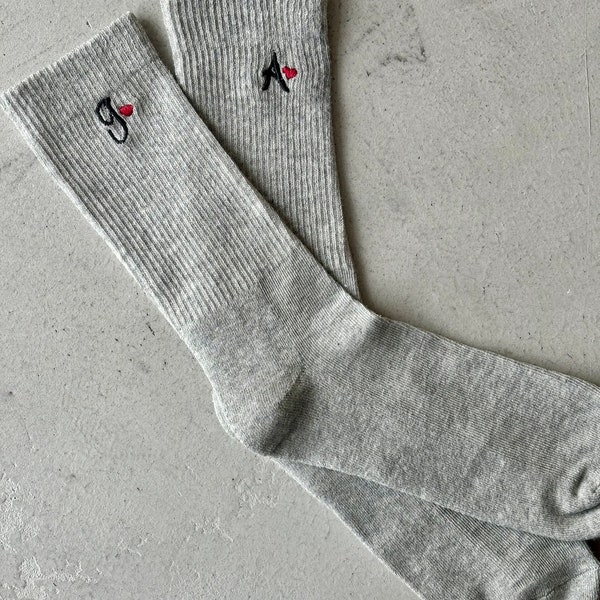 Embroidered Socks - Etsy