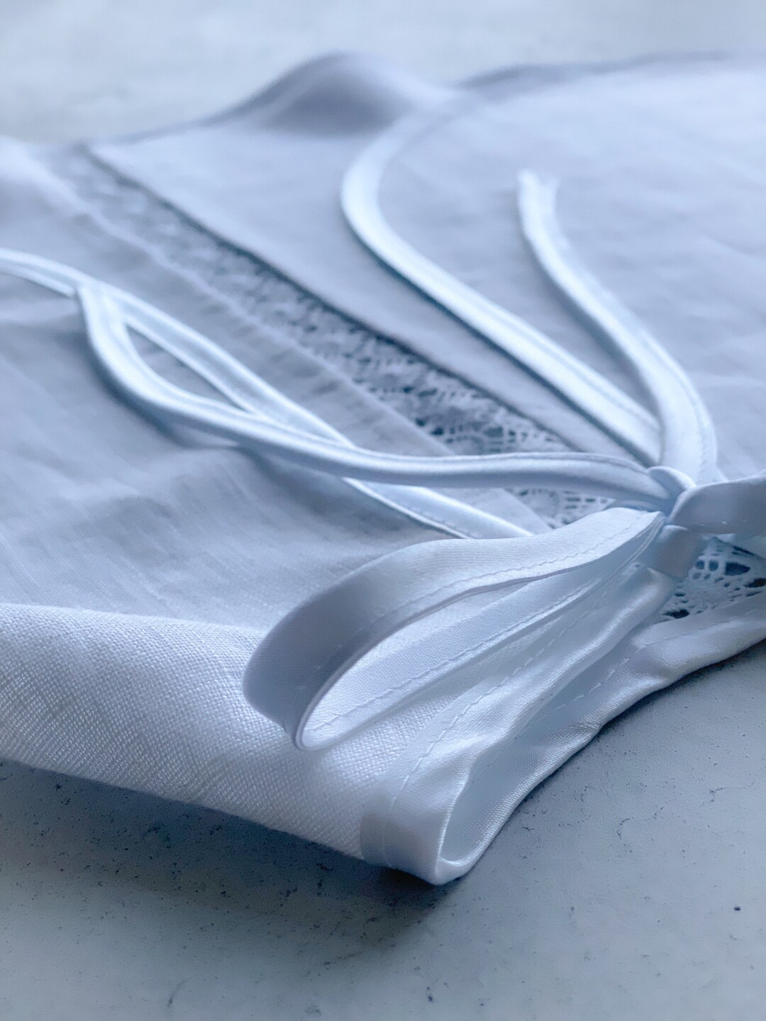 Christening Circle Cloak With Laces, Baptism Circle Cloak With Laces ...