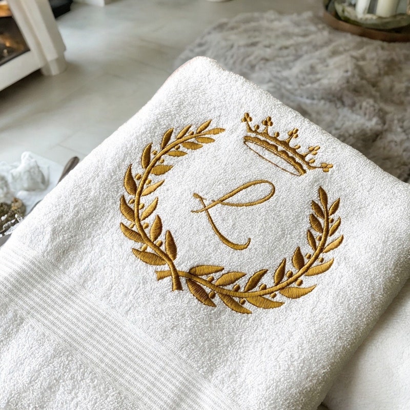 Monogrammed Towels Luxury - Etsy