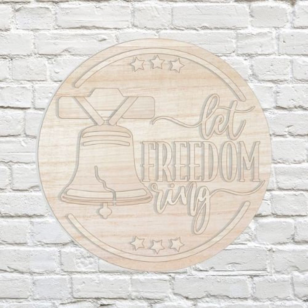 Let Freedom Ring DIY Kit Activity Sign Multiple Sizes Available - Etsy
