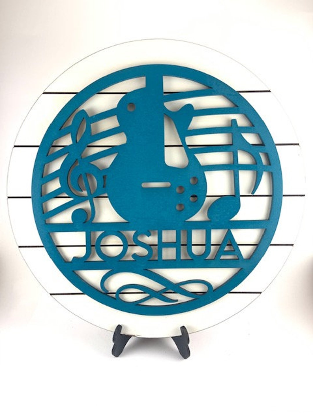 Personalized Rock Guitar Sign Home Decor Family Name Sign - Etsy