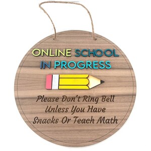 Virtual Learning in Progress Sign | Personalize Option | E-learning ...