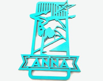 Gymnastics Sign / Gymnastics Locker Decoration / Magnet / - Etsy