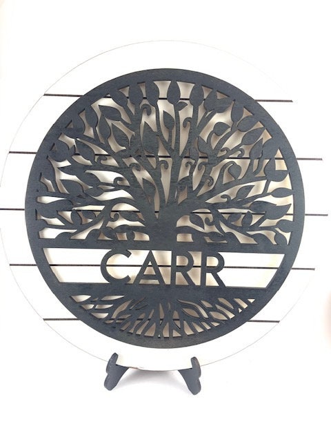 Personalized Tree Family Name Sign Wood Sign New Home | Etsy