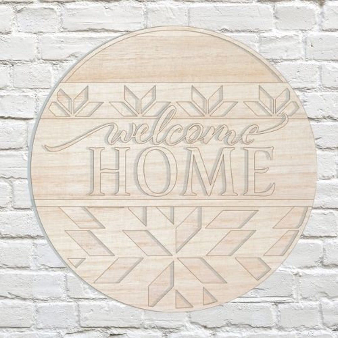 Welcome Home Quilt DIY Kit | Activity Sign | Multiple Sizes Available ...