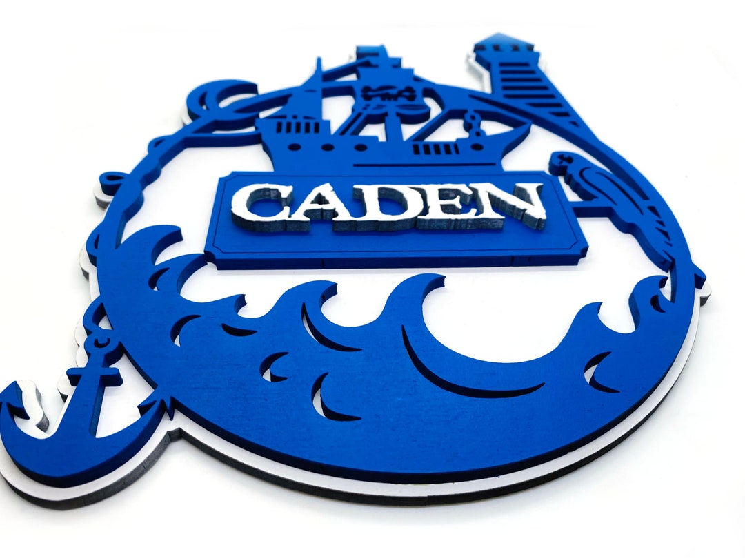 Pirate Ship Personalized Sign | Pirate Boat | Personalized Bedroom Sign ...