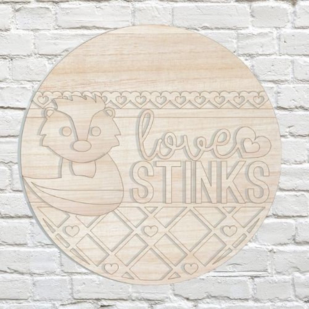 Love Stinks DIY Kit Activity Sign Multiple Sizes Available - Etsy