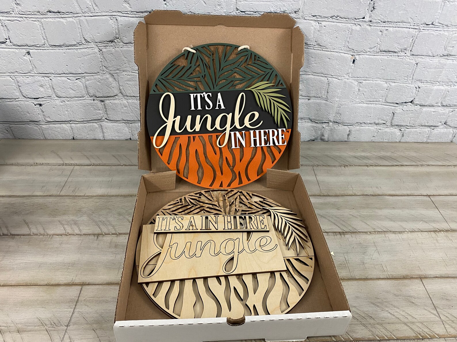 It's a Jungle in Here Welcome Sign DIY Kit Activity Sign - Etsy