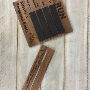 Personal Best Runner Gifts Running Frame PB Times Gifts for Runners ...