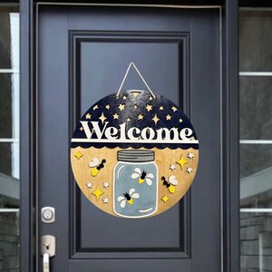 Welcome Firefly DIY Kit | Activity Sign | Multiple Sizes Available - Etsy