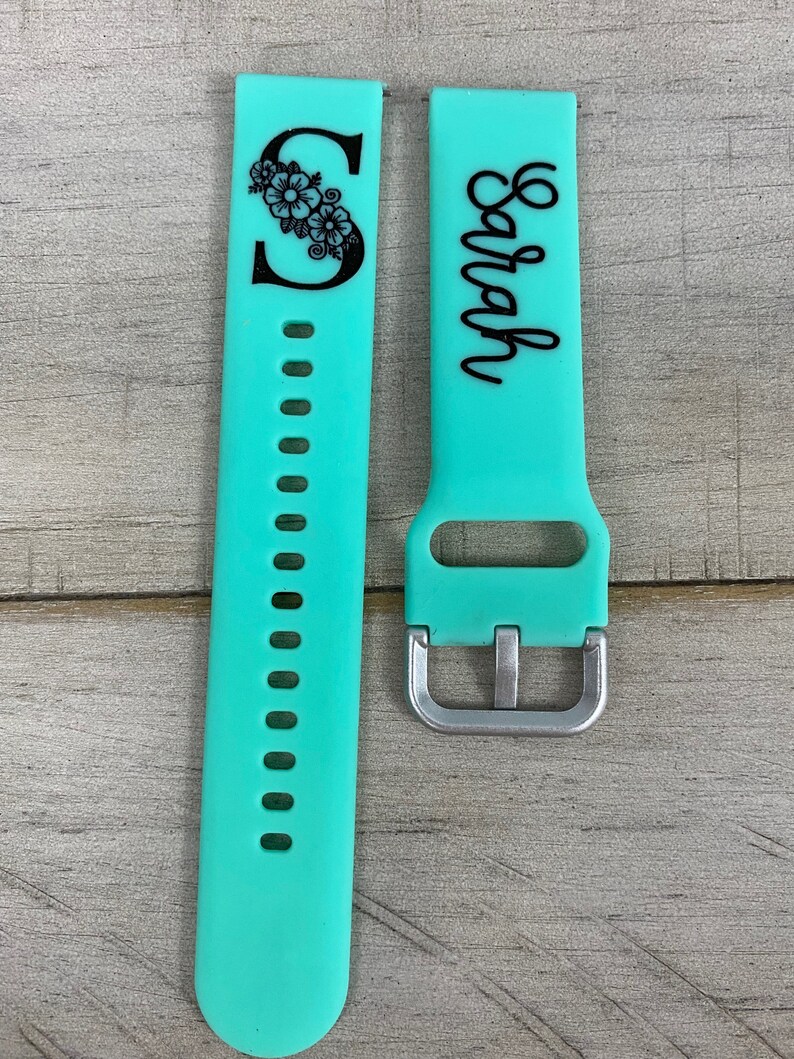 Custom Watch Band Pretty Floral Design Compatible With Apple® | Etsy