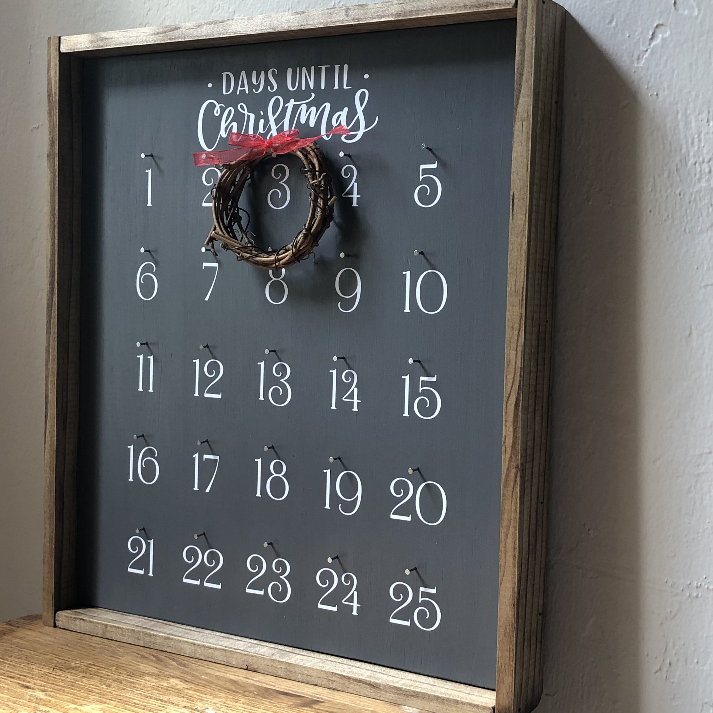 Christmas Countdown Countdown to Christmas Days Until | Etsy