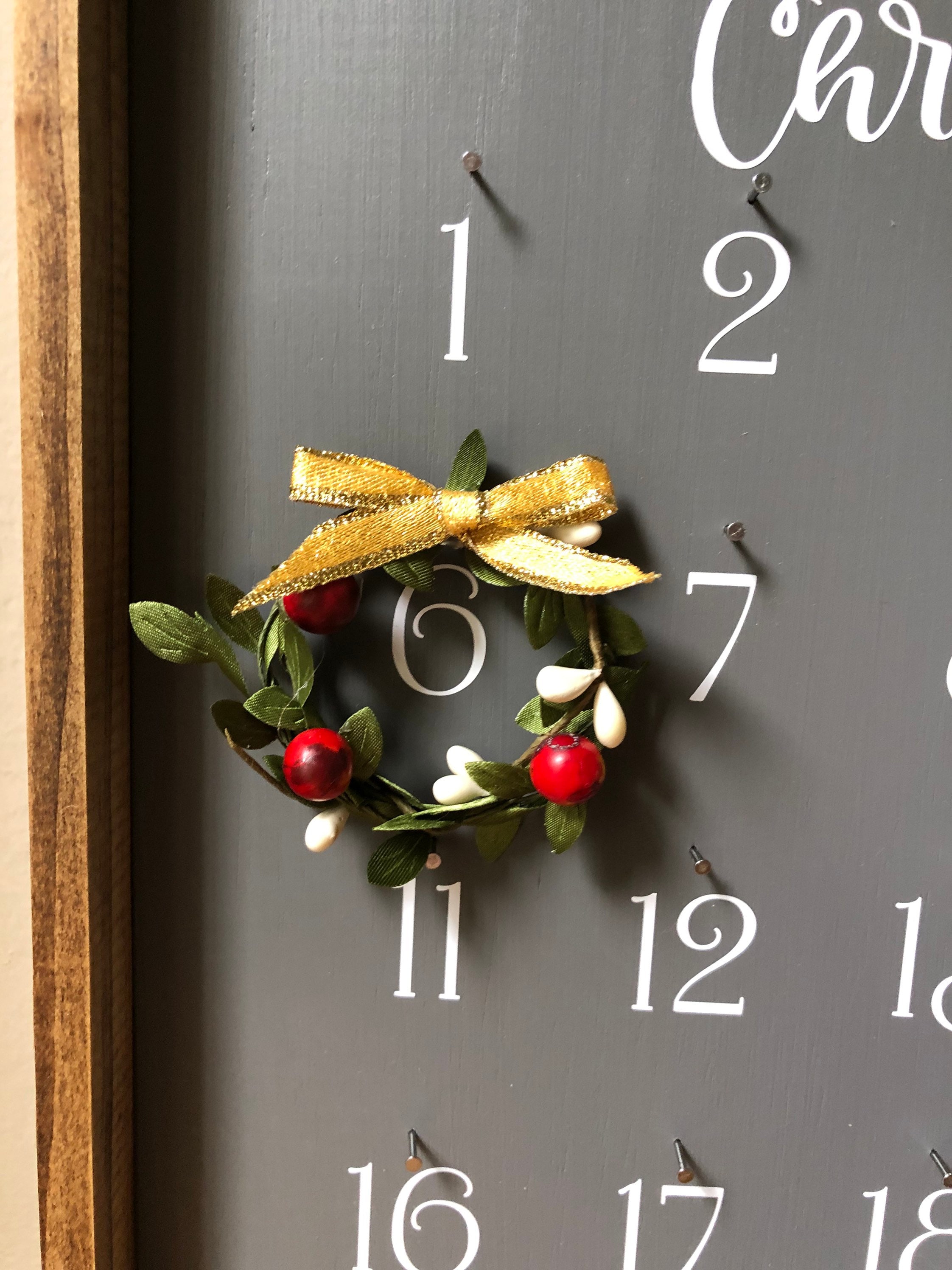 Christmas Countdown Countdown to Christmas Days Until | Etsy