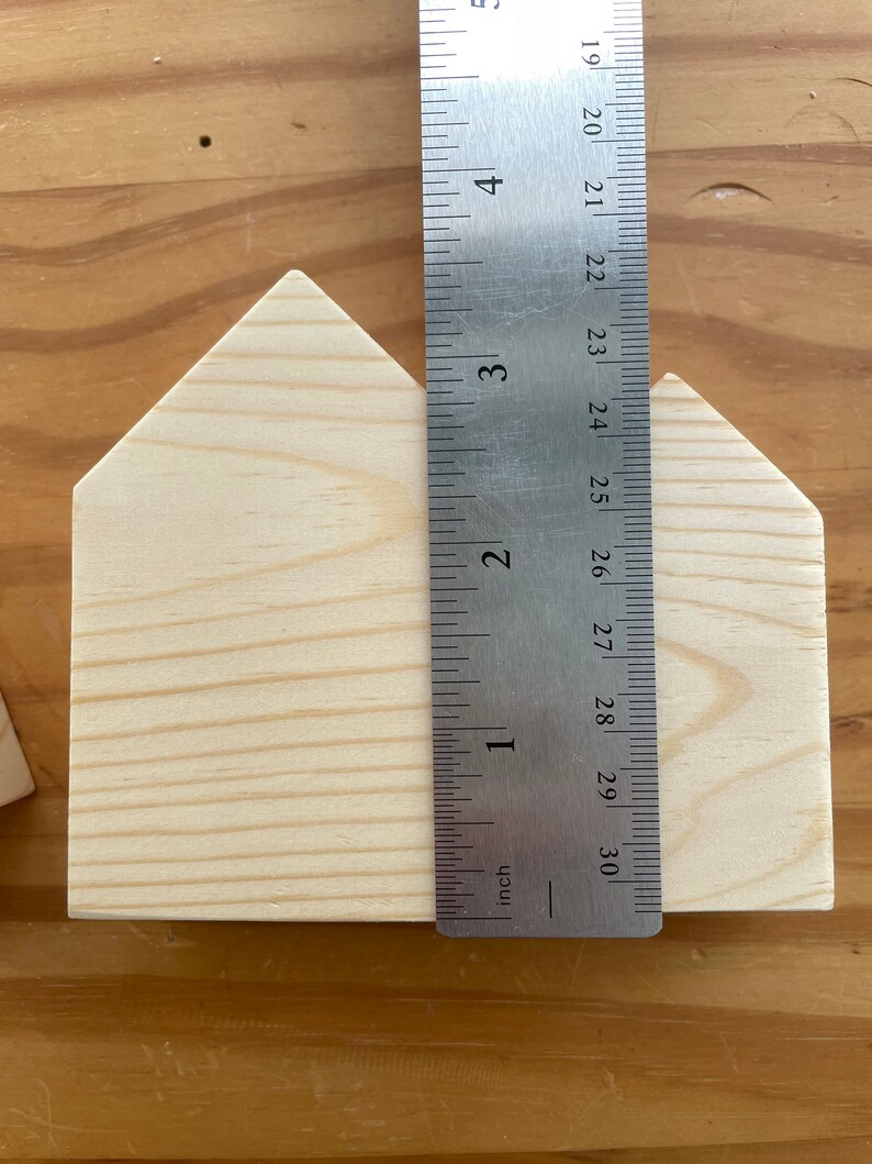 Small block wood houses small diy wood houses wood blanks | Etsy