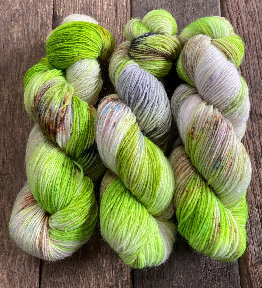 Handgefärbte Wolle Sockenwolle 100g Strang - Etsy.de