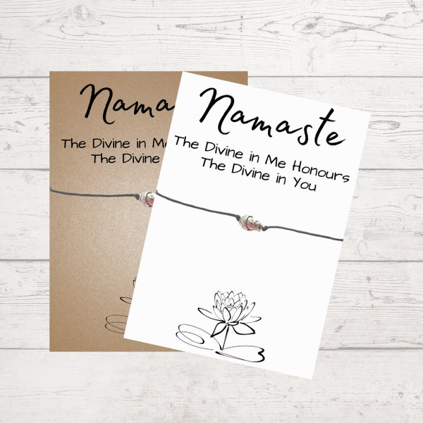 Namaste Birthday Card - Etsy