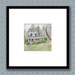 Victorian House Print, Reproduction Print, Watercolor Print, Country ...