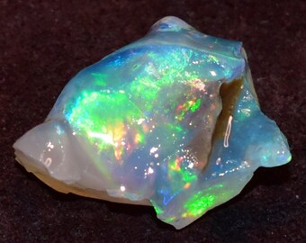Natural Ethiopian White Opal Rough 15.00 Cts Top Quality 20x20 MM White ...