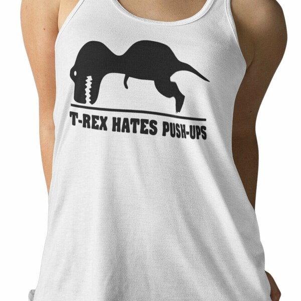 T Rex Hates Pushups - Etsy