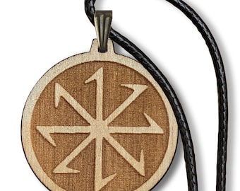 Wooden Pendant - Etsy UK