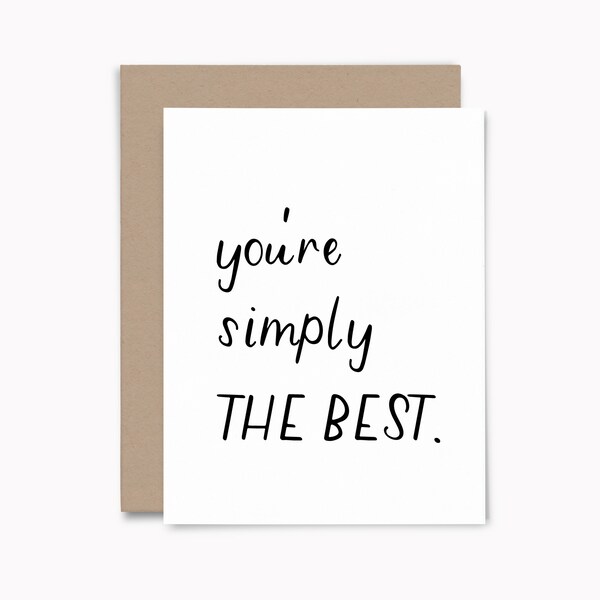 Simply the Best - Etsy