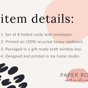 Botanical Terrarium Note Cards With Envelopes 8ct Watercolor - Etsy